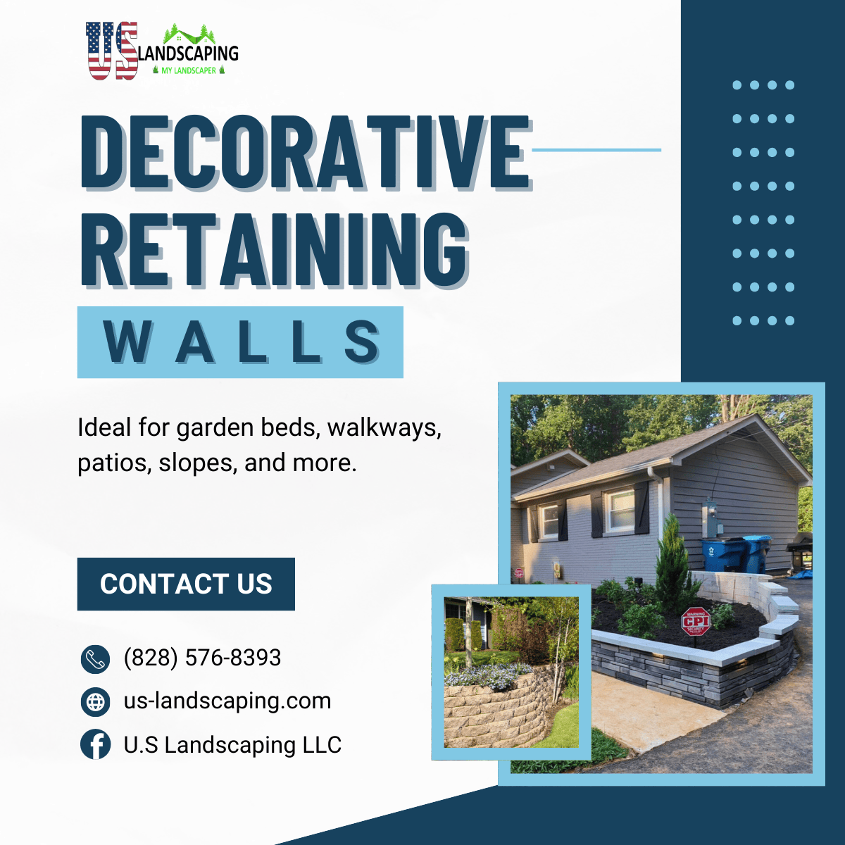 🧱🌿 Decorative Retaining Walls: Structure and Style for Your Landscape ...